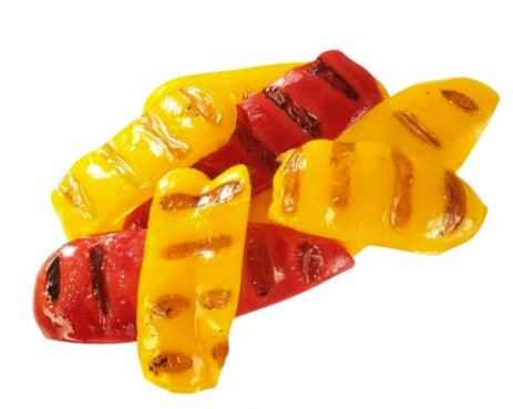 Frozen Grilled Capsicum Slices 1Kg